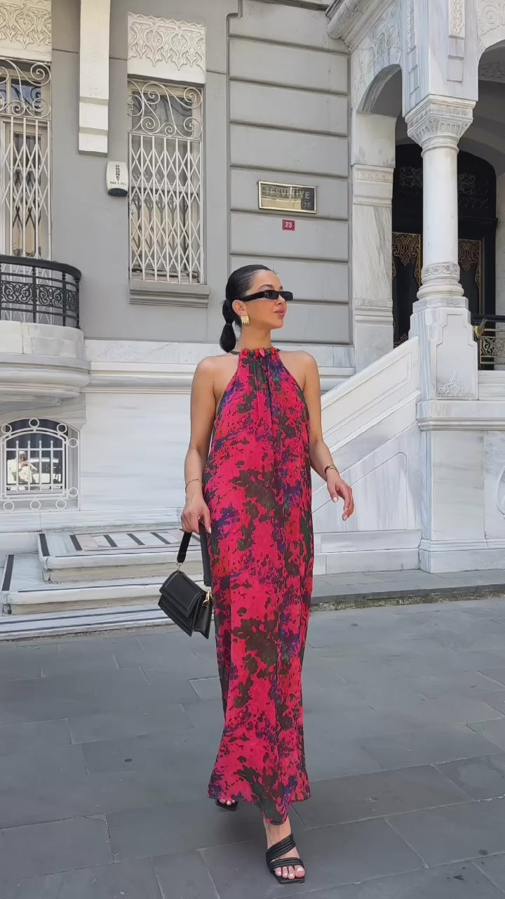 Red me Maxi Dress – KoiKoy